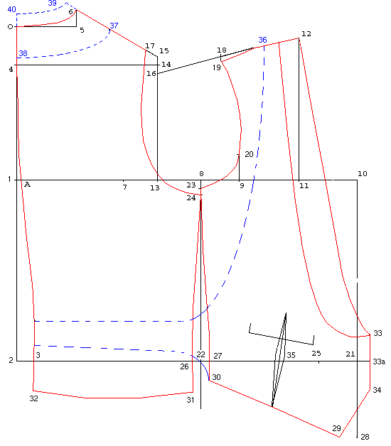 Drafting Men's Dress Waistcoat Pattern